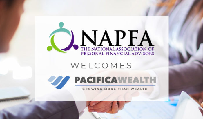 NAPFA Fee-Only Organization Welcomes Pacifica Wealth Advisors